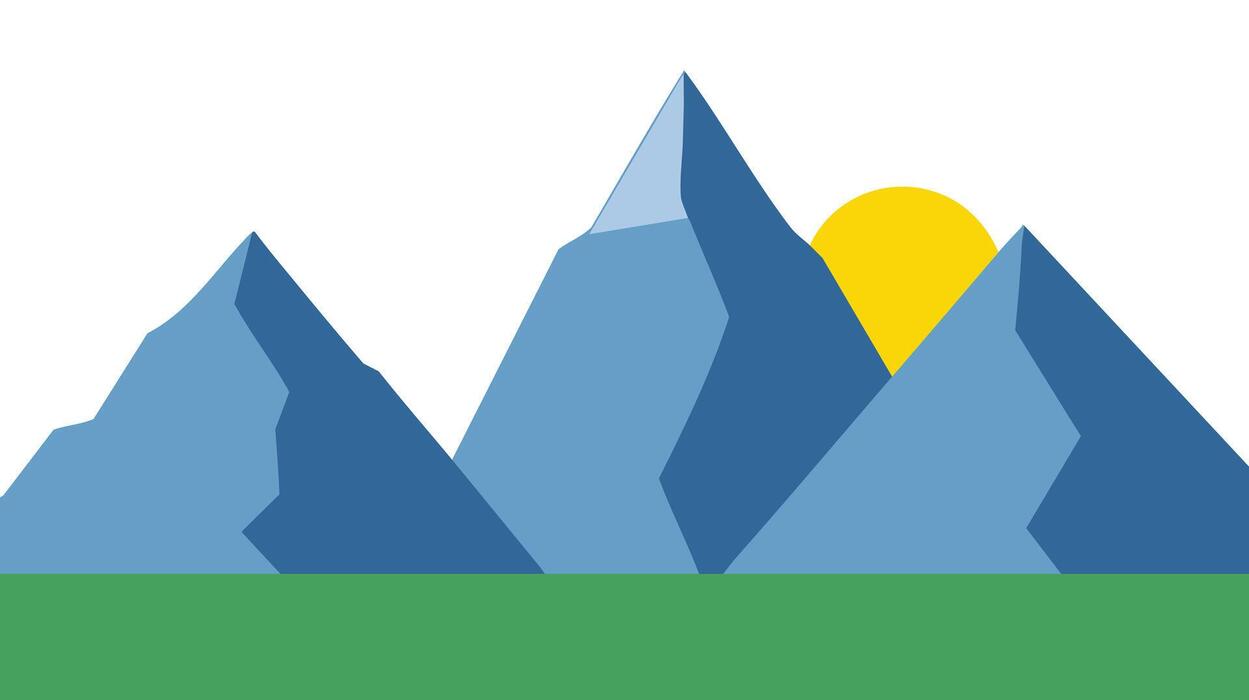 Simple Mountain Vector Art, Icons, and Graphics for Free Download