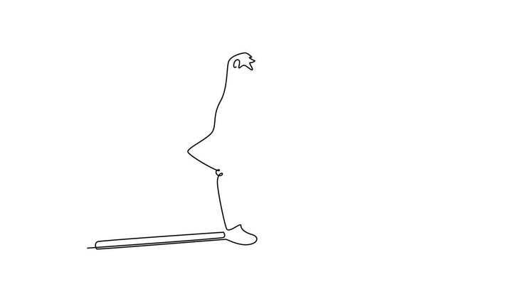 Man Walking Animation Stock Video Footage for Free Download