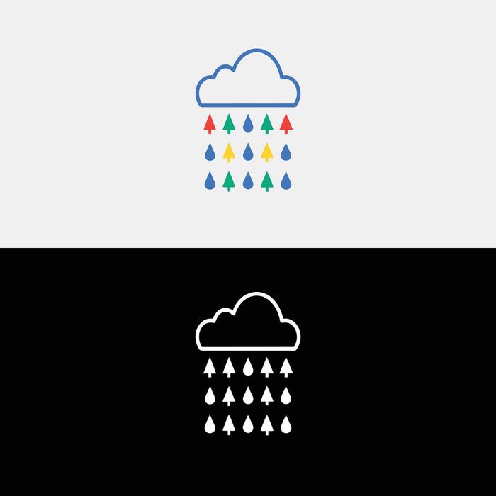 Rain Logo Vector Art, Icons, and Graphics for Free Download