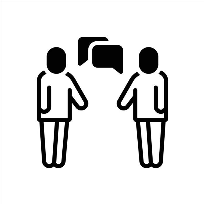 People Talking Icon Vector Art, Icons, and Graphics for Free Download