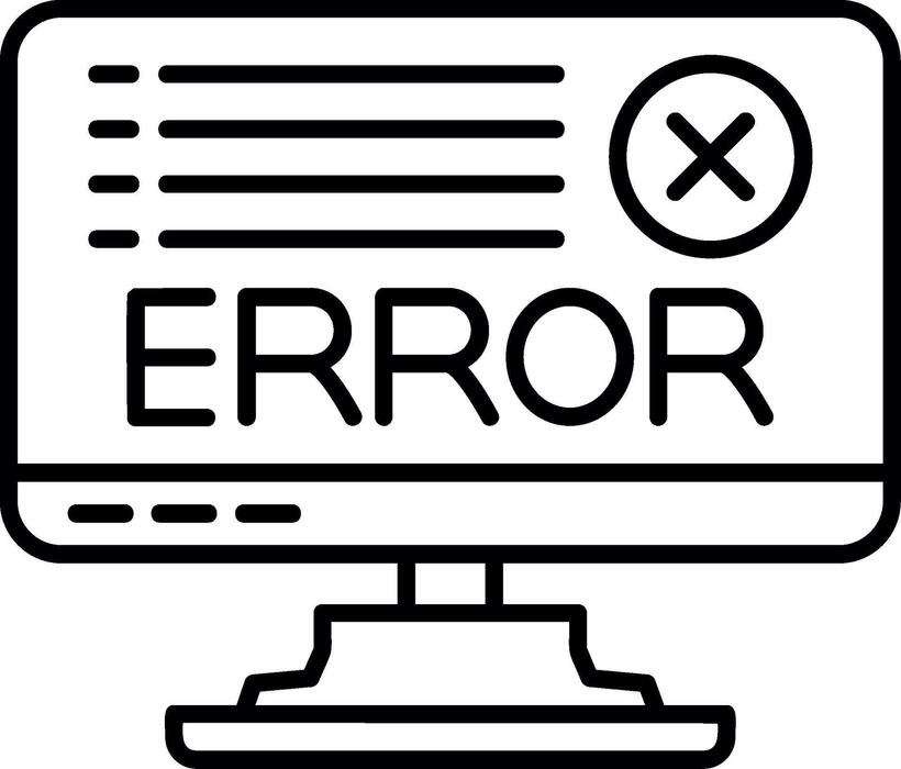 Error Sign Icon Vector Art, Icons, and Graphics for Free Download