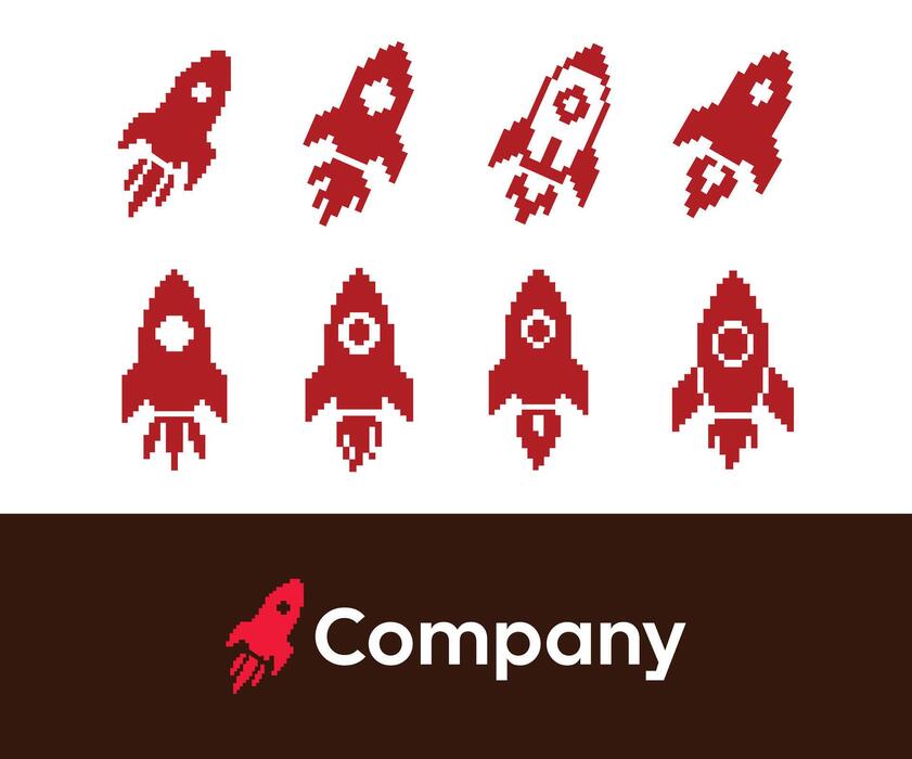 Pixel Space Logo Vector Art, Icons, and Graphics for Free Download