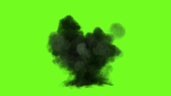 Explosion Green Screen Stock Video Footage for Free Download