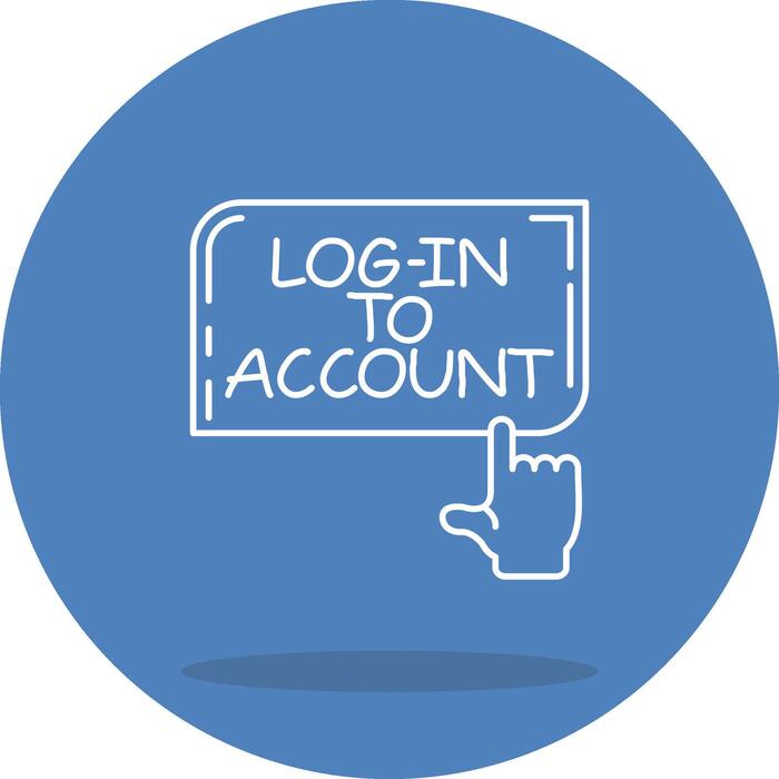 Account Login Icon Vector Art, Icons, and Graphics for Free Download