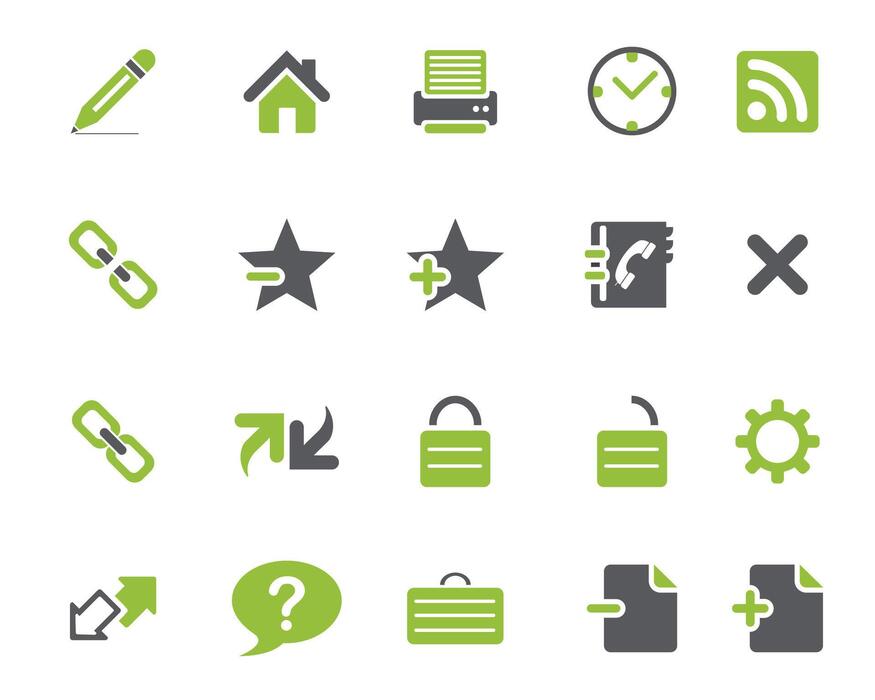 Toolbar Icons Vector Art, Icons, and Graphics for Free Download
