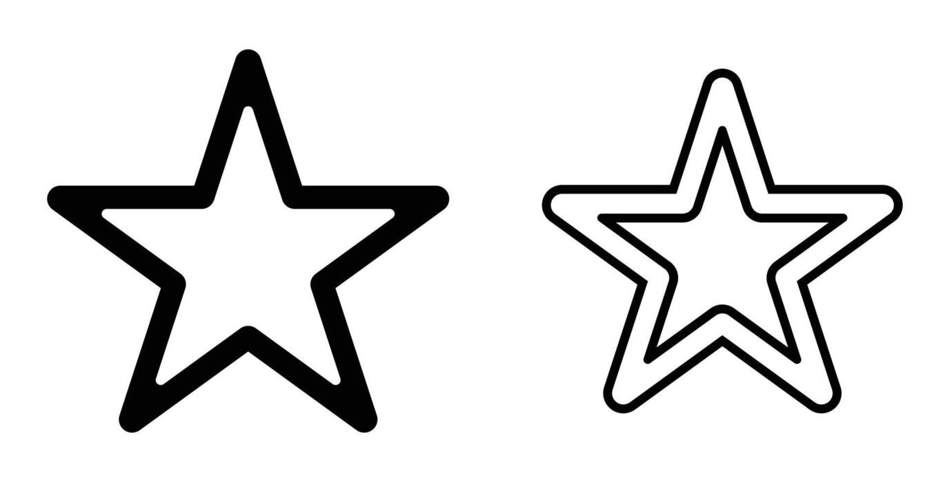 Star Outline Vector Art, Icons, and Graphics for Free Download