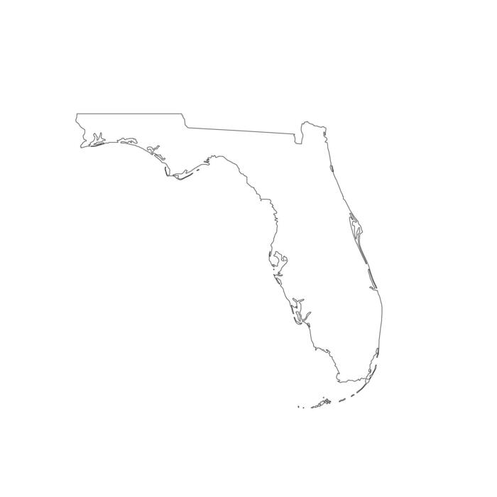 Florida City Outline Vector Art, Icons, and Graphics for Free Download