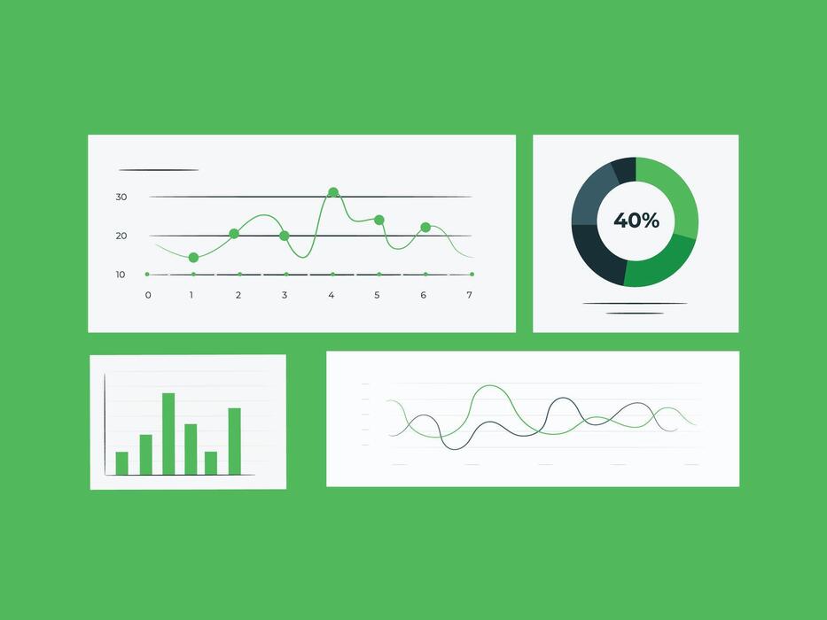Data Presentation Elements Vector Art, Icons, and Graphics for Free ...