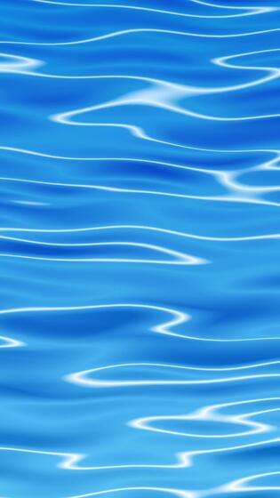 Animated pool water surface with ripple and light reflections ...