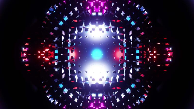 Steel blue with red and piank Equalizer VJ loop for music party ...