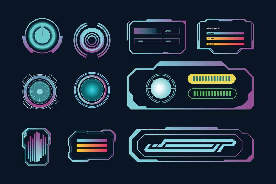 Futuristic Icon Vector Art, Icons, and Graphics for Free Download