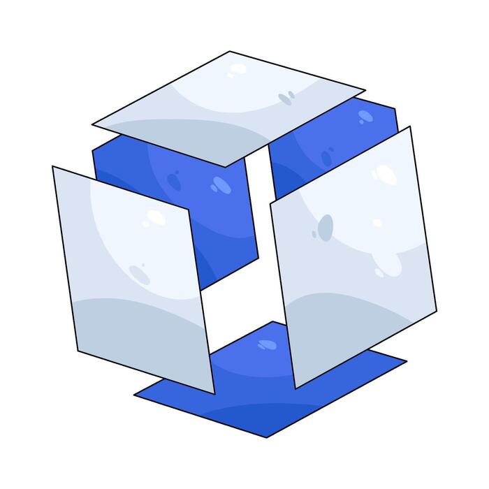 Cartoon Cube Vector Art, Icons, and Graphics for Free Download
