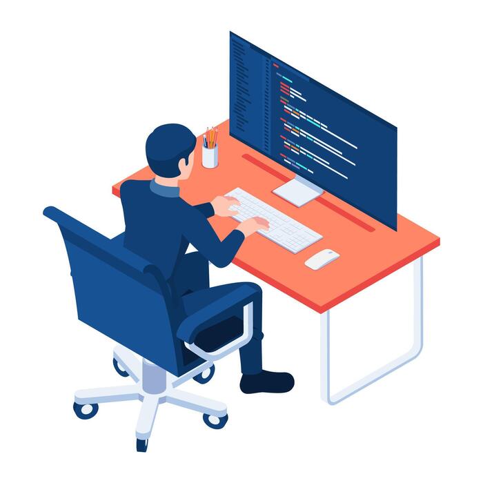 Computer Task Vector Art, Icons, and Graphics for Free Download